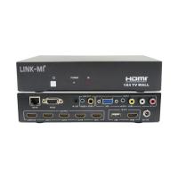 China LM-TV04L HDMI 1x4 TV WALL Support CVBS/VGA/HDMI/USB Play Input Sources for sale