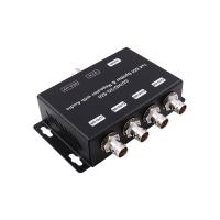 China HD/SD-SDI 1 to 4 Distribution Amplifier Repeater with Audio 75 ohms Output Impedance for sale