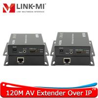 China 120M AV Over IP H.264 Encoder for Reliable Audio and Video Transmission Over TCP/IP with 1x HDBT Input for sale