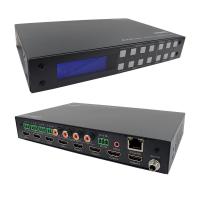 China HM-4x4 9-18V AV HDMI Matrix Distribution For USB Type HDMI Switch for sale