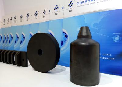 China 1.85 g/cc Density 60 Mpa Flexural Strength Isostatic Graphite for sale