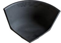 China 1.85 g/cc Density 65 Mpa Flexural Strength Isostatic Graphite for sale