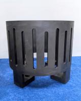China 1.85 g/cc Density 65 Mpa Flexural Strength Isostatic Graphite for sale