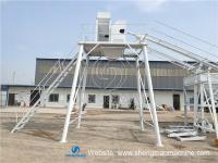 China 60m³/H Dry Mix Concrete Batching Plant with 4.1m Discharge Height and Computer Control System for sale
