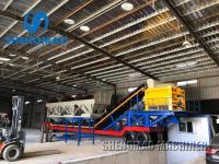 China YHZS60 Mobile Concrete Batching Plant with JS1000 Mixer - 60m³/h Capacity, 85.5kW Power for sale
