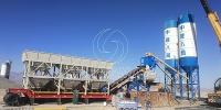 China YHZS60 Portable Concrete Batching Plant with 70T Horizontal Cement Silo - 60 m³/h Capacity, 85.5 kW Power for sale