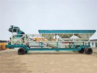 China YHZS60 Portable Concrete Batching Plant with 70T Horizontal Cement Silo - 60 m³/h Capacity, 85.5 kW Power for sale