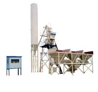 China Stationary Concrete Batching Plant HZS25-HZS240 with 25-240 m³/h Capacity and Computer Control System for sale