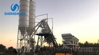 China Stationary Concrete Batching Plant HZS25-HZS240 with 25-240 m³/h Capacity and Computer Control System for sale