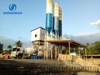 China Stationary Concrete Batching Plant HZS25-HZS240 with 25-240 m³/h Capacity and Computer Control System for sale