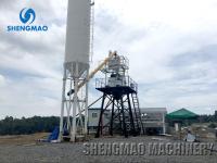 China Stationary Concrete Batching Plant HZS25-HZS240 with 25-240 m³/h Capacity and Computer Control System for sale