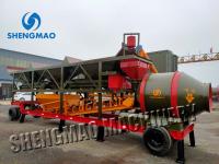 China YHZM60 Mobile Concrete Batching Plant 60m3/h No Foundation Wet Concrete Mixing for sale