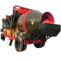 China YHZM30 30m3/H Mobile Concrete Batching Plant with 50T Silo and ±1% Weighing Accuracy for sale