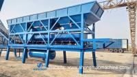 China Custom Mobile Dry Mix Plant with 7m³ Aggregate Batching & 5000L Water Tank for Concrete Production for sale