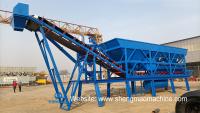 China Custom Mobile Dry Mix Plant with 7m³ Aggregate Batching & 5000L Water Tank for Concrete Production for sale