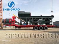 China RMC Mobile Concrete Batching Plant 20-120m³/h Capacity No Foundation Required Portable Mixing Equipment for sale