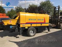 China BS30 Portable Concrete Mixer Pump 66kW Diesel Engine 40m³/h Capacity 500m Horizontal Reach for sale
