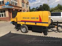 China BS30 Portable Concrete Mixer Pump 66kW Diesel Engine 40m³/h Capacity 500m Horizontal Reach for sale
