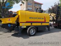 China BS30 Portable Concrete Mixer Pump 66kW Diesel Engine 40m³/h Capacity 500m Horizontal Reach for sale