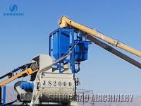 China Mobile Concrete Batch Plant with Twin Shaft Mixer - 25m³ to 75m³ Capacity Options for sale