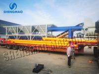 China Mobile Concrete Batch Plant with Twin Shaft Mixer - 25m³ to 75m³ Capacity Options for sale