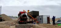 China 30m3 / H Portable Mobile Concrete Batching Plant Electric Mixer Machine for sale