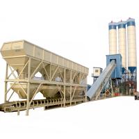 China HZS60 Stationary Concrete Batching Plant with Cooling System - 60 m³/h Production Capacity for sale