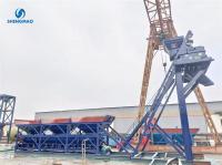 China Electric Concrete Batching Plant 34KW Power Foundation-Free Design with 25-75 m³/h Capacity for sale