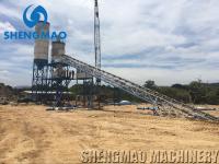 China HZS Concrete Batching Plant with Water Chiller System - 25 to 240 m³/h Capacity Options for sale