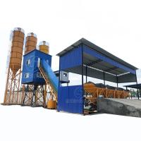 China HZS Belt Type Stationary Concrete Batching Plant with Computer Control System - 60 to 240 m³/h Production Capacity for sale