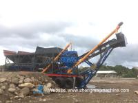 China HZG60 Dry Mix Concrete Batching Plant with 60 m³/h Capacity and 56 kW Power for Construction Projects for sale