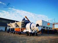 China Large Mobile Concrete Batching Plant Electric YHZM60 Model 60m3/H for sale