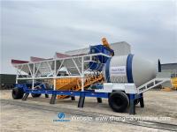 China Batching Concrete Mixer Plant 30 Meter Cubic Small Control System for sale