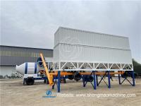 China Batching Concrete Mixer Plant 30 Meter Cubic Small Control System for sale