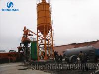 China Mini Batching Mixing Plant Concrete Production Line With PLC Component for sale