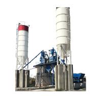 China HZS50 PLC Control Concrete Batching Plant 50m³/h with JS1000 Mixer and PLD1600 Batcher for sale