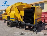 China JBS40R Concrete Mixer Pump with 40 m³/h Output and 82 kW Diesel Engine for Construction Projects for sale