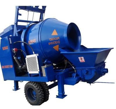 China JBS30 Electric Concrete Mixer Pump - 30 m³/h Capacity, 10 MPa Pressure, Portable Trailer Design for Construction for sale