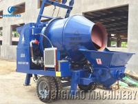 China JBS30 Electric Concrete Mixer Pump - 30 m³/h Capacity, 10 MPa Pressure, Portable Trailer Design for Construction for sale