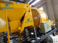 China JBS30R Portable Diesel Concrete Mixer Pump - 100m Vertical Reach, 4.5 Ton Weight for Construction Projects for sale