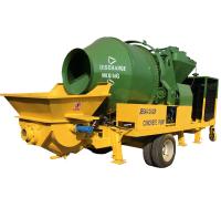 China JBS40 Diesel Concrete Mixer Pump - 40m³/H Capacity, 10 MPa Pressure, Portable Construction Equipment for sale