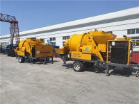 China JBS40 Diesel Concrete Mixer Pump - 40m³/H Capacity, 10 MPa Pressure, Portable Construction Equipment for sale