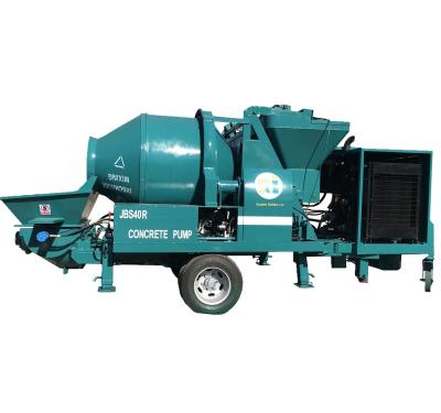 China JBS40 Portable Concrete Mixer Pump - 40m³/h Capacity, Diesel/Electric Options for Construction Projects for sale
