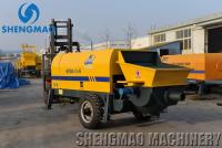 China HBTS40 Electric Concrete Trailer Pump 40m3/H Capacity with 45kW Motor and 125mm Pipe Diameter for sale