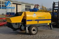 China HBTS40 Electric Concrete Trailer Pump 40m3/H Capacity with 45kW Motor and 125mm Pipe Diameter for sale