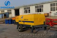 China HBTS40 Electric Concrete Trailer Pump 40m3/H Capacity with 45kW Motor and 125mm Pipe Diameter for sale