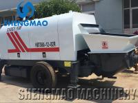 China HBTS60R Diesel Concrete Trailer Pump 80m³/h Capacity with 13MPa Pressure for Construction Projects for sale