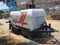 China HBTS60R Diesel Concrete Trailer Pump 80m³/h Capacity with 13MPa Pressure for Construction Projects for sale