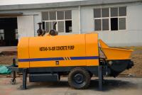 China Stationary Concrete Trailer Pump Diesel 40m³/h Capacity 160m Vertical Reach for Construction Projects for sale