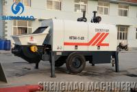 China Stationary Concrete Trailer Pump Diesel 40m³/h Capacity 160m Vertical Reach for Construction Projects for sale